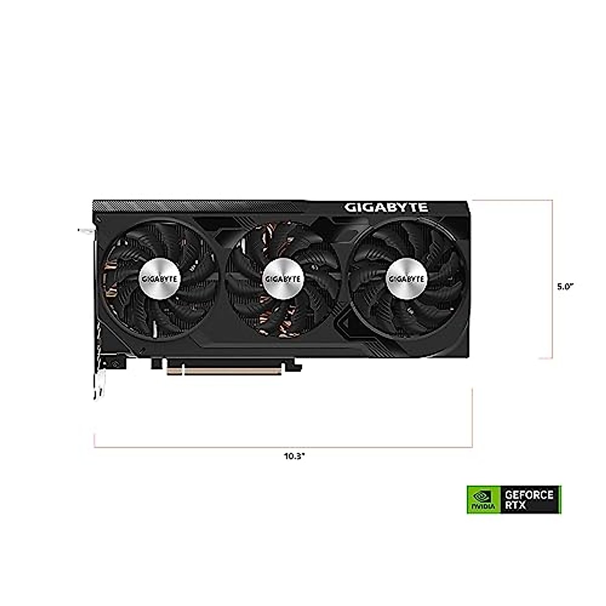 GIGABYTE GeForce RTX 4070 Ti WINDFORCE OC 12G Graphics Card, 3X WINDFORCE Fans, 12GB 192-bit GDDR6X, GV-N407TWF3OC-12GD Video Card