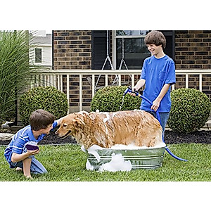 Hertzko Pet Bath & Massage Brush - Dog Bath Brush Scrubber for Shampooing and Massaging Dogs, Cats, Small Animals, Short/Long Hair - Soft Rubber Bristles Gently Removes Loose & Shed Fur (No Handle)