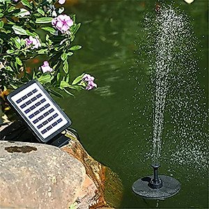 XXXDXDP Solar Power Water Fountain Pump Bird Fountain Water Floating Fountain Pond Garden Decoration With 7 Nozzles