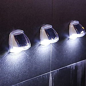 JJXX-BZ Outdoor Solar Light Outdoor Solar Street Light Garden Waterproof Wall Light Indoor Home Lighting LED Night Light Bulb for Courtyard Lighting