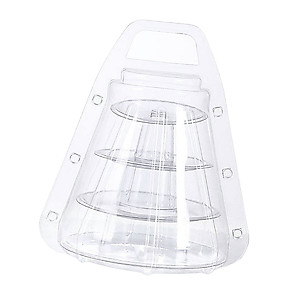 SM SunniMix 2pcs Tier Lightweight Macaron Tower Display Carrying Case