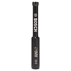 Bosch 2608550605 Diamond Drill Bit, 5mm x 35mm, Black