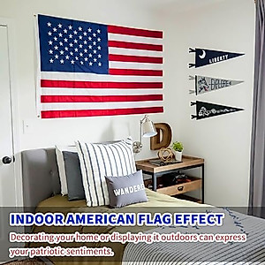 American Flag,3x5 American Flag Outdoor Heavy Duty Made In Usa,American Flags For Outside 3x5, Built For Outdoor Use,The Best Us Outdoor Flags(100% Made In Usa)