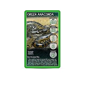 Snakes Top Trumps Card Game, One size (002876)