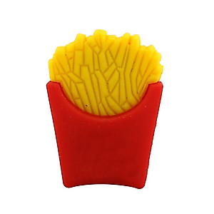 Mixse USB 2.0 Flash Drive Memory Stick Cartoon Pen Thumb Drives Jump Drive Sticks Food Shape Fries 32GB