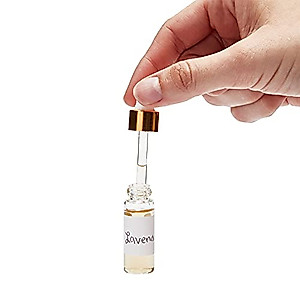 0.17 oz Clear Glass Dropper Bottles, Pipettes, Labels, Funnels (Gold, 95 Pieces)