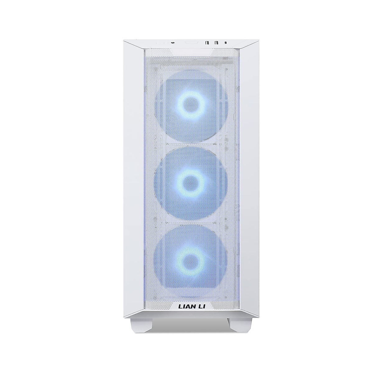 LIAN LI Lancool III RGB White Aluminum/SECC/Tempered Glass Gaming Case with 4 × 140 PWM Fans (ARGB)- LANCOOL 3R-W