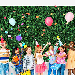 Tatuo 1 Roll 54 Inch x 100 Feet Jumbo Green Leaves Photography Leaf Backdrop 3D Waterproof Tree Leaves Background Photo Booth Prop Green Leaf Tablecloths for Baby Shower Birthday Party Decoration