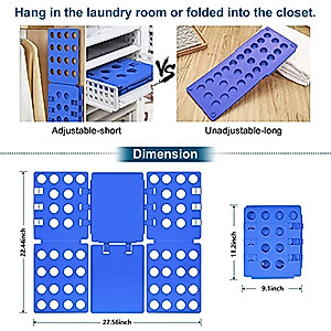 PetOde Shirt Folder Clothes Folding Board Shirt Folding Board t Shirts Clothes Durable Plastic Laundry folders