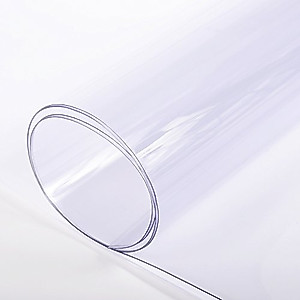 ABBEYSHEA Okamoto Clear Plastic Clear Outdoor Fabric By The Yard
