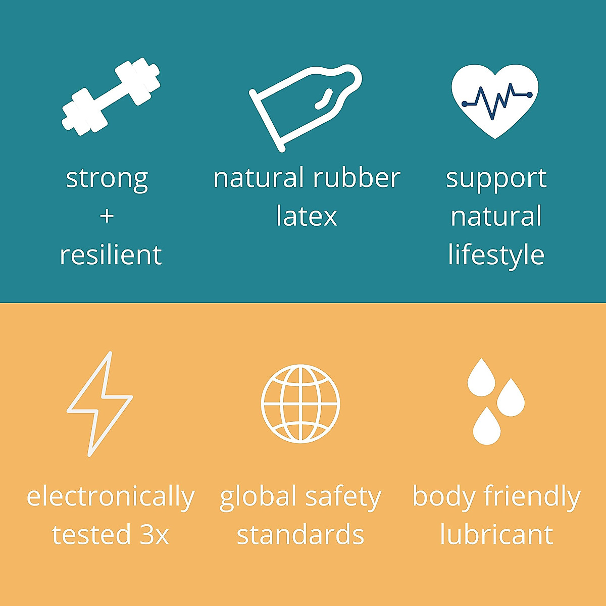 GLYDE Vanilla Flavored Ultra Thin Condoms - 4 Count - Organic Flavor Extract, Ultra-Thin, Vegan, Non-Toxic, Medium Size Natural Rubber Latex, 53mm Standard Fit