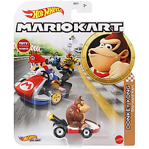 Hot Wheels Mario Kart 7 Car Set Bundle, Die Cast, 1:64 Scale