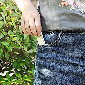 DMD Mini Double Side Whetstone-Diamond Ceramic Pocket Knife Sharpener | Outdoor Knife Sharpener | Portable Diamond Abrasive Tools | Good Partner for Various Outdoor Activities