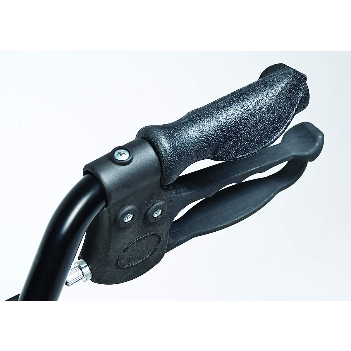 Graham-Field RJ4300K Lumex Walkabout Lite Rollator Walker with Seat, Lightweight, 14.5 lb., Large 6" Wheels, Black