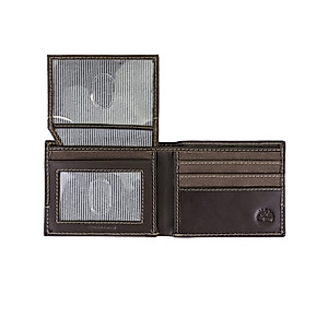 Timberland Men's Baseline Canvas Passcase, Charcoal, One Size