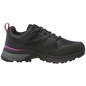 Jack Wolfskin Women's Force Striker Texapore Low Hiking Shoe Boot, Phantom/Pink, 10.5