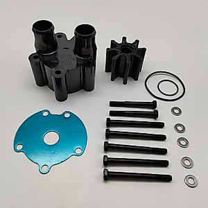 JSProxam 807151A14 Sea Water Pump Body Kit for MerCruiser Engines with One-Piece Engine Mounted Sea Water Pumps