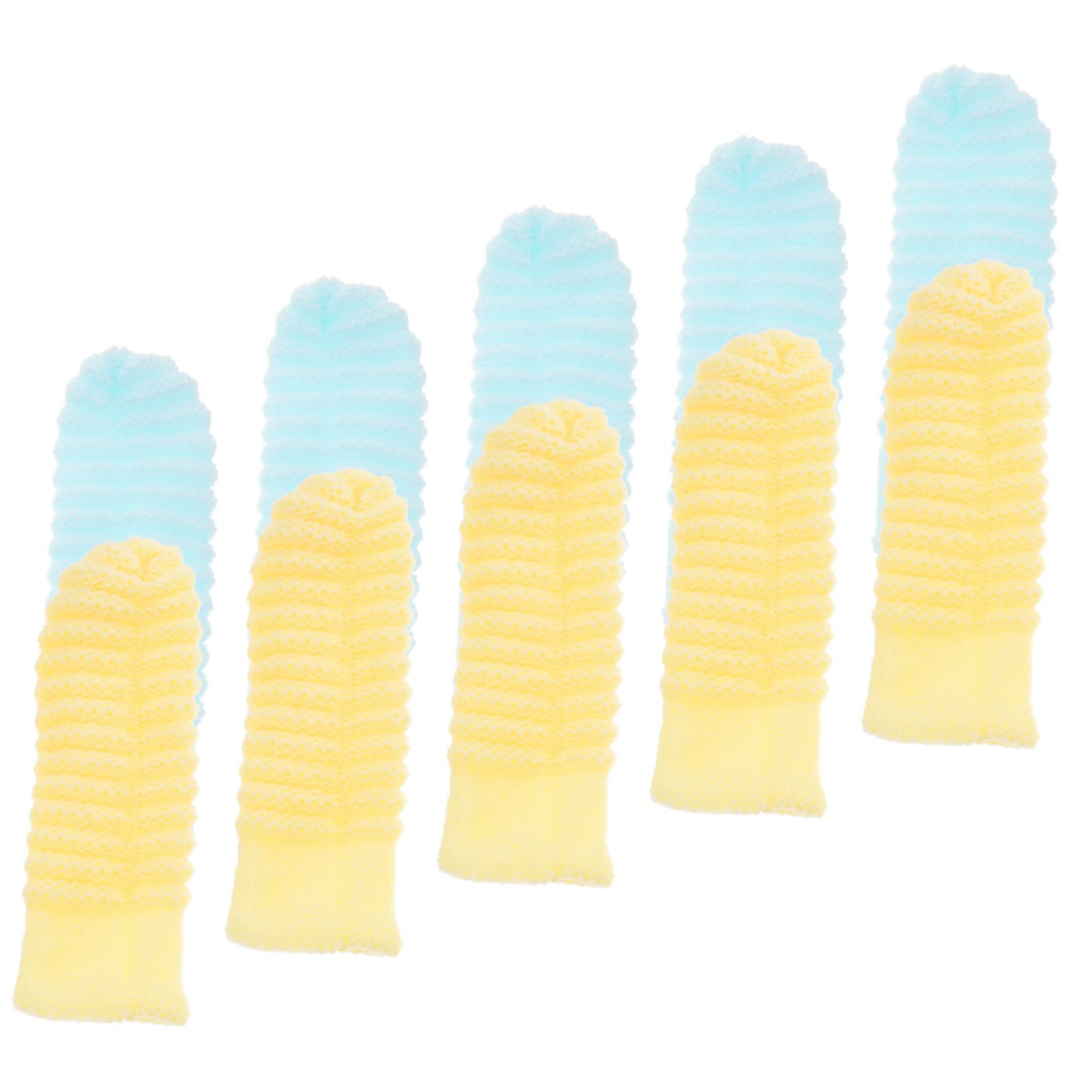Didiseaon 20 Pcs Pet Toothbrush Gloves Chewy Dog Toothbrush Cat Toothbrushes for Indoor Cats Chew Brush for Dogs