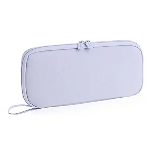 iSuperb Pencil Case Portable Pencil Pouch Large Capacity Pen Bag Handheld Pen Case Cosmetic Stationery Storage for Women Adult (Blue)