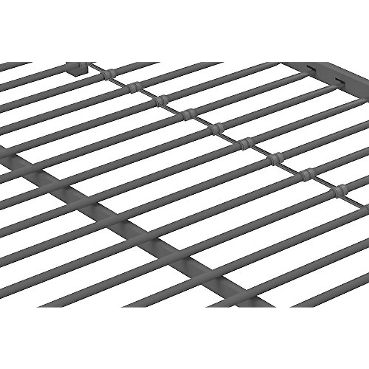 Novogratz 4146429N Maxwell Metal Bunk Bed, Twin over Full