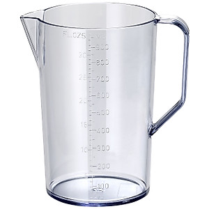 Bamix 1000ml Graduated BPA-Free Blending Pitcher with Handle Jug – Practical and Durable Container – Perfect Accessory to Immersion Blenders – Freezer, Microwave, and Dishwasher Safe