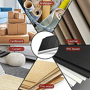 HAUTMEC 10PCS 18mm Triple Cutting-edge Snap Off Blades, Retractable Black Replacement Blades, SK2 Heavy Duty Utility Knife Blades, Strengthened Safety Box, for Box, Carpet, Rope HT0083-BL