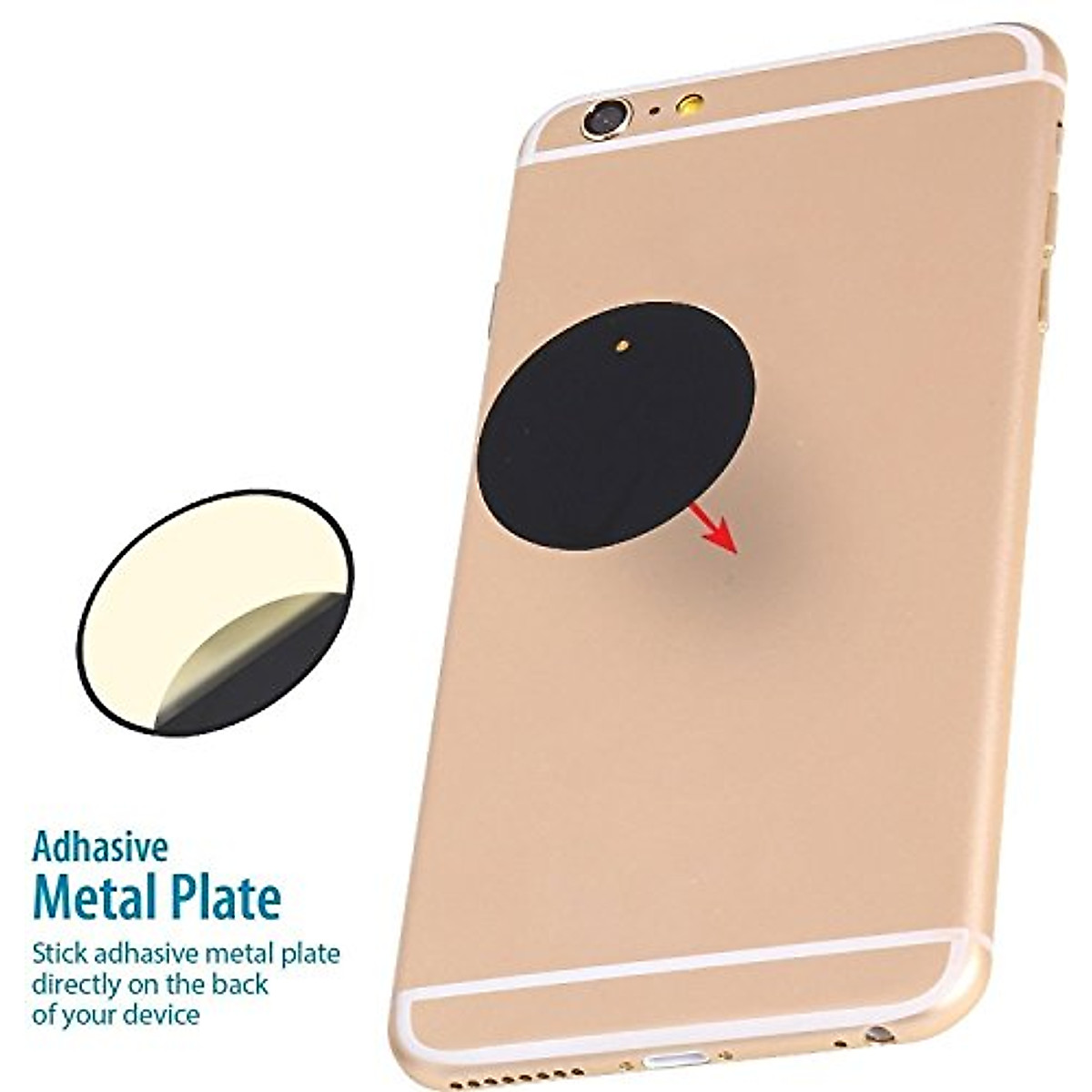 WixGear CD Slot Magnetic Car Mount Holder for Car, for Cell Phones and Mini Tablets with Fast Swift-Snap Technology, (Will not fit All CD Slots)