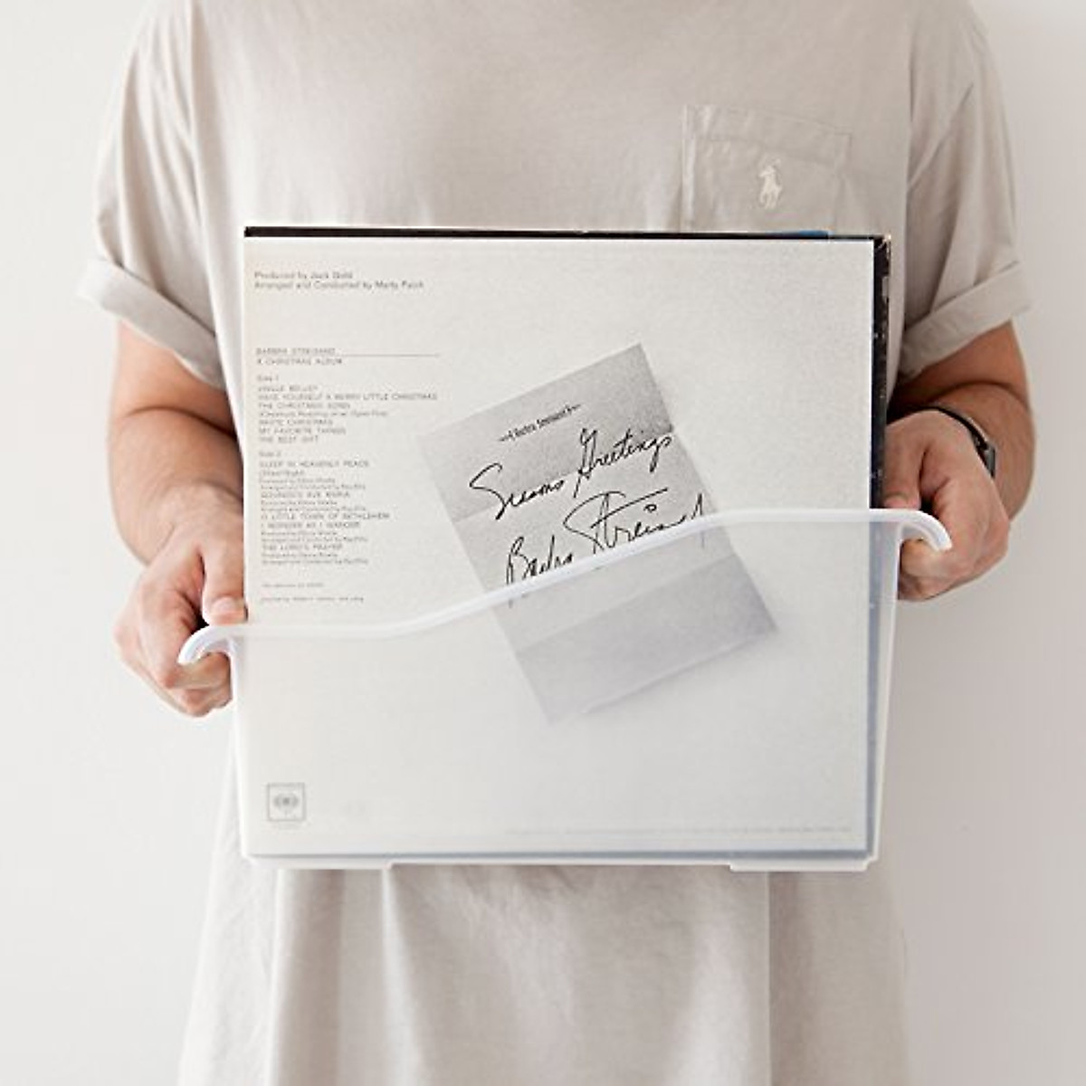 IRIS USA 15" x 6" Plastic Connecting Book and Paper Storage Container Bin, 8-Pack, Vertical Standing Plastic Book Binder Notebook File Craft Organizer Box for Classroom Kids Room Office, Clear