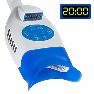 Enshey LED Teeth Whitening Light Dental Mobile Cold LED Light Lamp Bleaching Accelerator Holding on Table LED Teeth Whitening Machine, Ship from USA, 2-4 Days Delivery