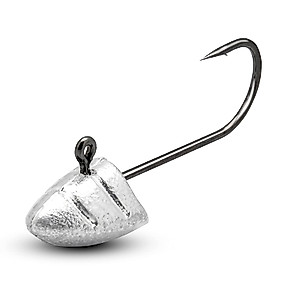 AMYSPORTS Freshwater Sharp Jig Head Hook Saltwater Tackle Jigs Hooks Fishing Bass Trout Jig Head Hook 25pcs 3/64oz