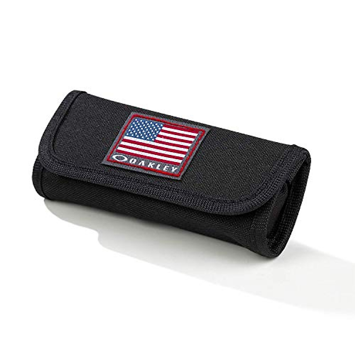 Oakley Flak 2.0 XL Sunglasses (Matte Black Frame/Prizm Deep H2 O Polarized Lens) with USA Flag Lens Cleaning Kit