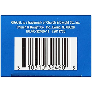 Orajel Toddler Training Toothpaste Tooty Fruity Flavor 1.50 Oz (Pack of 2)