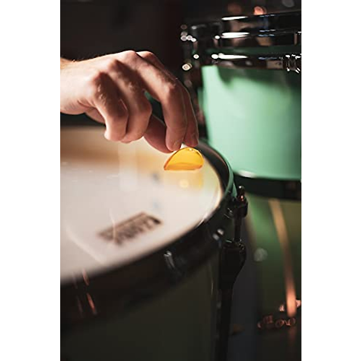 Meinl Cymbals pc Drum Honey Dampening Gel Pads, 12 Piece Assortment with Varying Sizes — Includes Container and Dividers (MDHA)