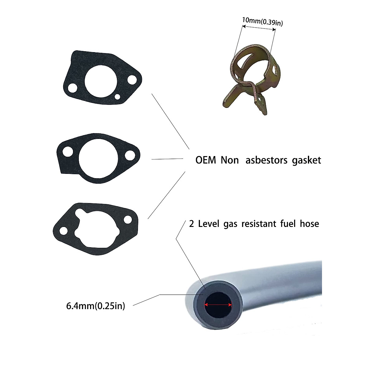 YAMAKATO Carburetor 799773 for Briggs and Stratton 2100 Series 420cc Generators