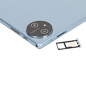 2 in 1 Tablet PC, 12MP Front Camera Smart 10.1 Inch Tablet MT6755 Octa CPU for Learning for Android 11.0 for Work (US Plug)