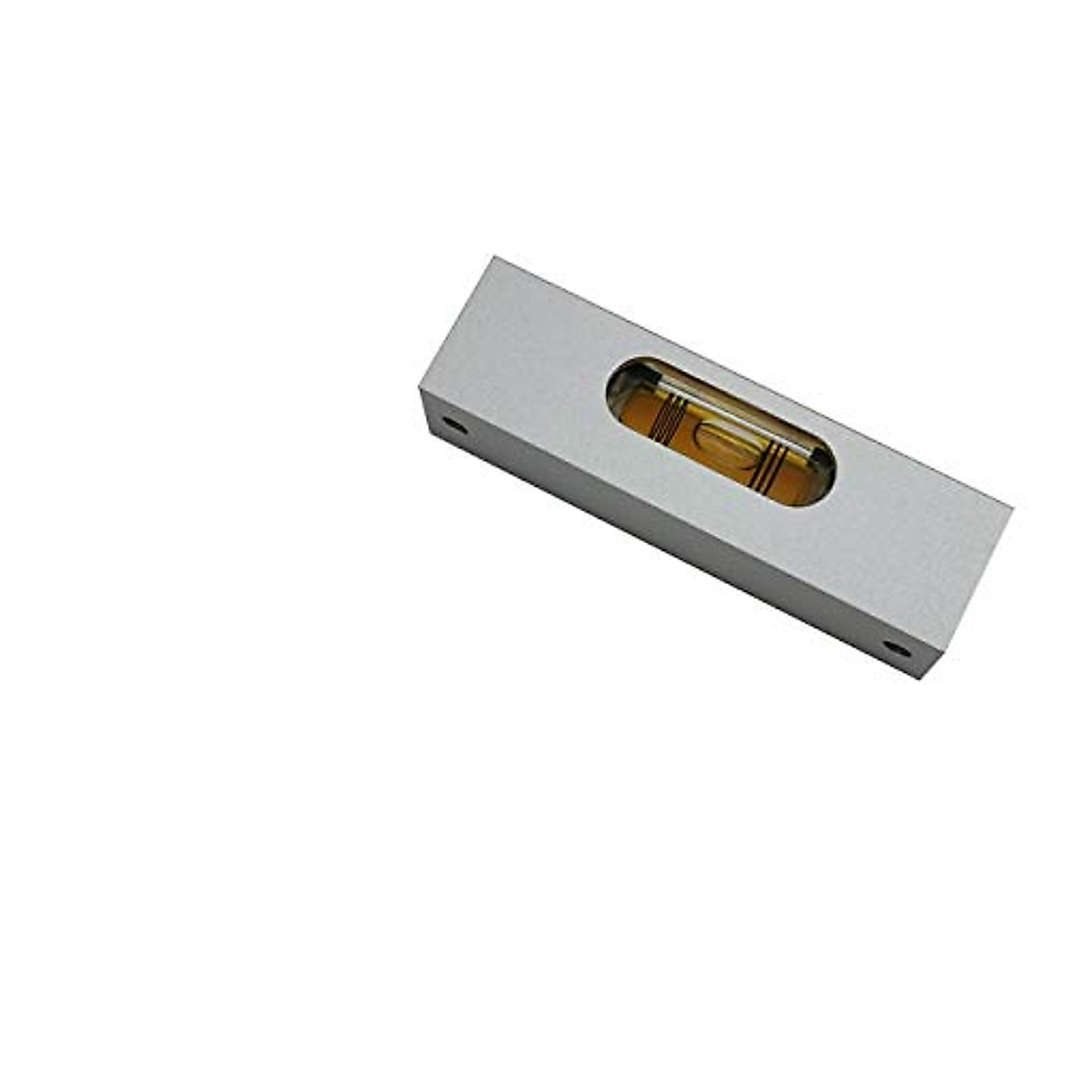 umei High Precision Aluminum level alloy with luminous horizontal bubble, horizontal position can be seen on 3 sides, 90x25x21mm（With magnet）