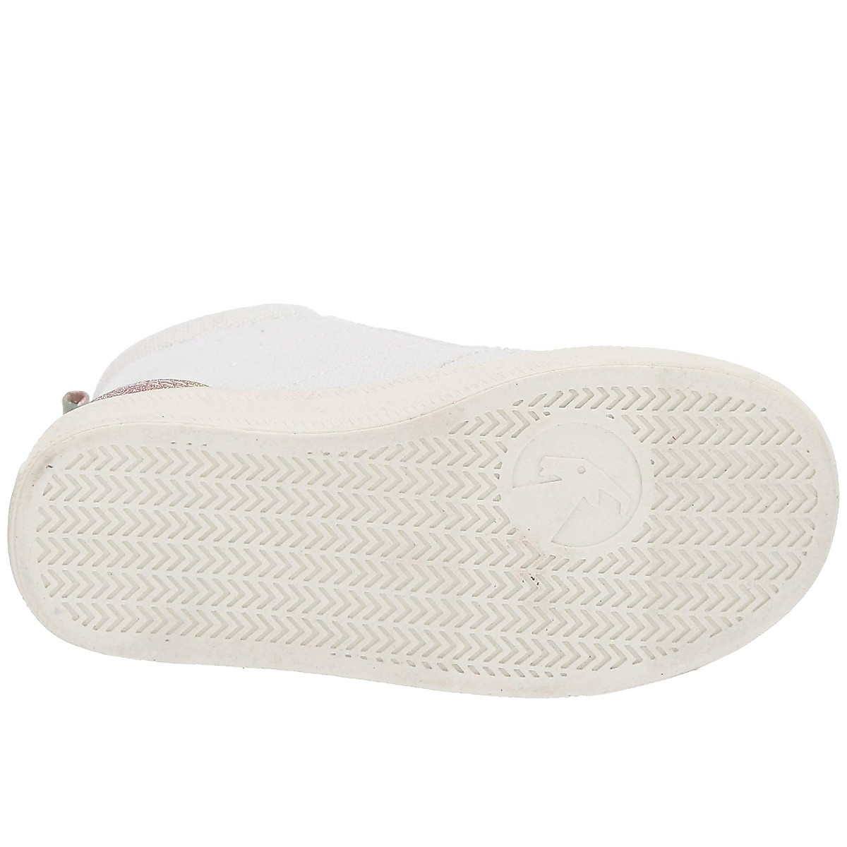 BILLY Footwear Kids Baby Girl's Classic Lace High (Toddler) White Rainbow 10 Toddler M