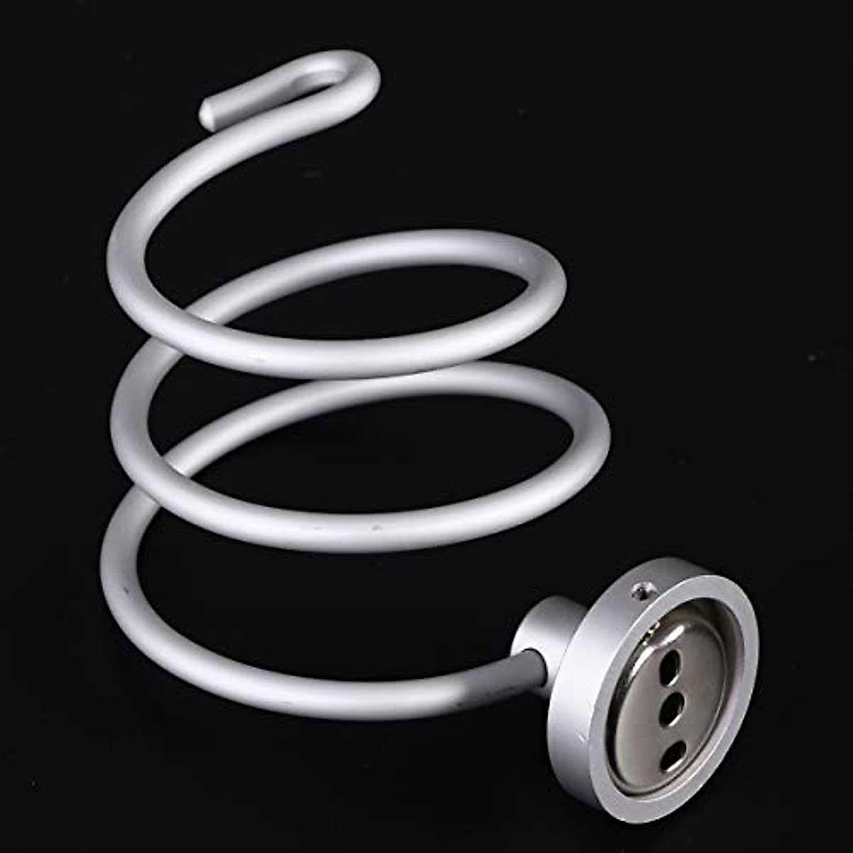 BESTOMZ Hair Blow Dryer Holder, Wall Mount Spiral Blower Stand