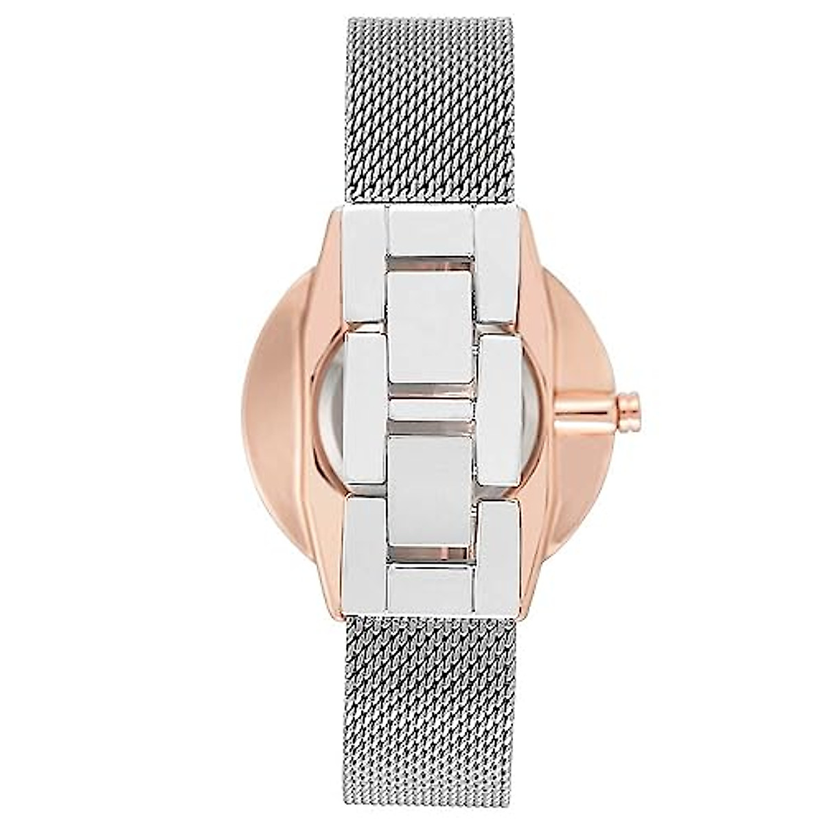 Nine West Women's Sunray Dial Mesh Bracelet Watch