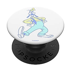 Disney Goofy Neon Standing Pose Leg Out PopSockets PopGrip: Swappable Grip for Phones & Tablets