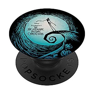 Disney Nightmare Before Christmas Jack Movie Logo PopSockets PopGrip: Swappable Grip for Phones & Tablets