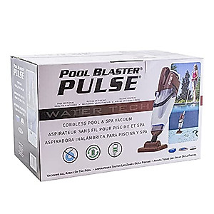 POOL BLASTER Water Tech Pulse Cordless Rechargeable Pool Vacuum with X-Large Debris Chamber and Hose-Free Design