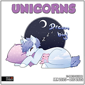 RED EMBER Baby Animals 2023 Hangable Monthly Wall Calendar | 12" x 24" Open | Thick & Sturdy Paper | Giftable | Kids Adorable Animals