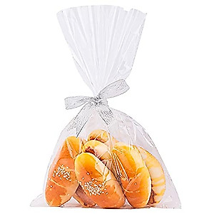 Yotelab Cellophane Bags, 9x12 Inches Clear Cellophane Gift Bags With Twist Ties, Cello Bags 200 PCS