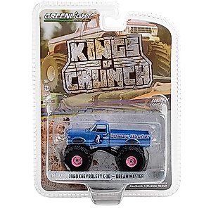 Greenlight 1:64 Kings of Crunch Series 12 - Dream Master - 1969 C-10 Monster Truck 49120-D [Shipping from Canada]