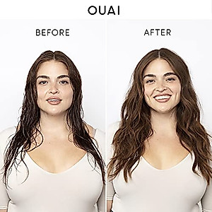 OUAI Air Dry Foam. Wash and Wear Mousse for Perfect Air-Dried Waves. Packed with Kale and Carrot Extract to Condition, Protect and Detangle Hair. Free from Parabens, Sulfates and Phthalates. (4 oz)