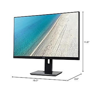 Acer B227Q A 21.5" Full HD LED LCD Monitor - 16:9 - Black
