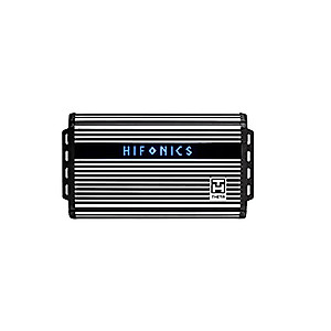 Hifonics ZTH-1425.4D Zeus Theta Compact Full Range 4 Channel Car Audio Amplifier (Silver) – Class D Amp, 1400-Watt, Onboard Electronic Crossover, Built-in Bass Control, Bridgeable