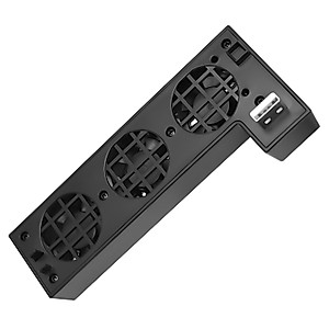 USB Cooling fan Compatible with Xbox One X Console, Cooling System Compatible with Xbox One X with 3 Cooling Fans and 2.0 USB Port - Only Compatible with Xbox one X