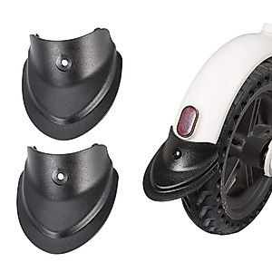 TOMALL Scooter Fender Brake Fender Fishtail Front Rear Splash-Proof Rubber Mudguard Bracket Accessories Compatible for Xiaomi Mijia M365/M365 Pro Electric Scooter